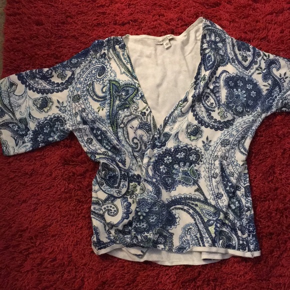 Coldwater Creek | Sweaters | Beautiful Paisley Print Sweater | Poshmark